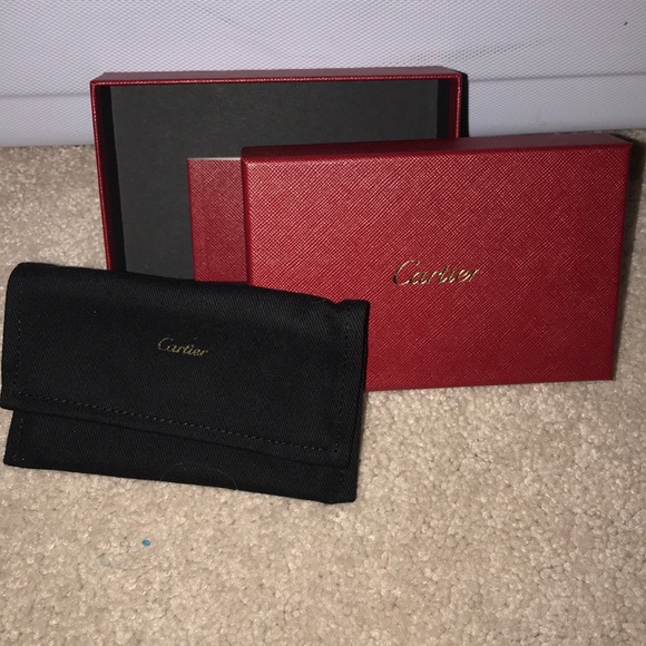 Cartier | Accessories | Cartier Box And Mini Dust Bag | Poshmark